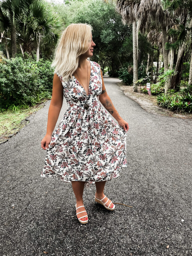 Empire Waist Dress Pattern | Fit And Flare Dress Pattern