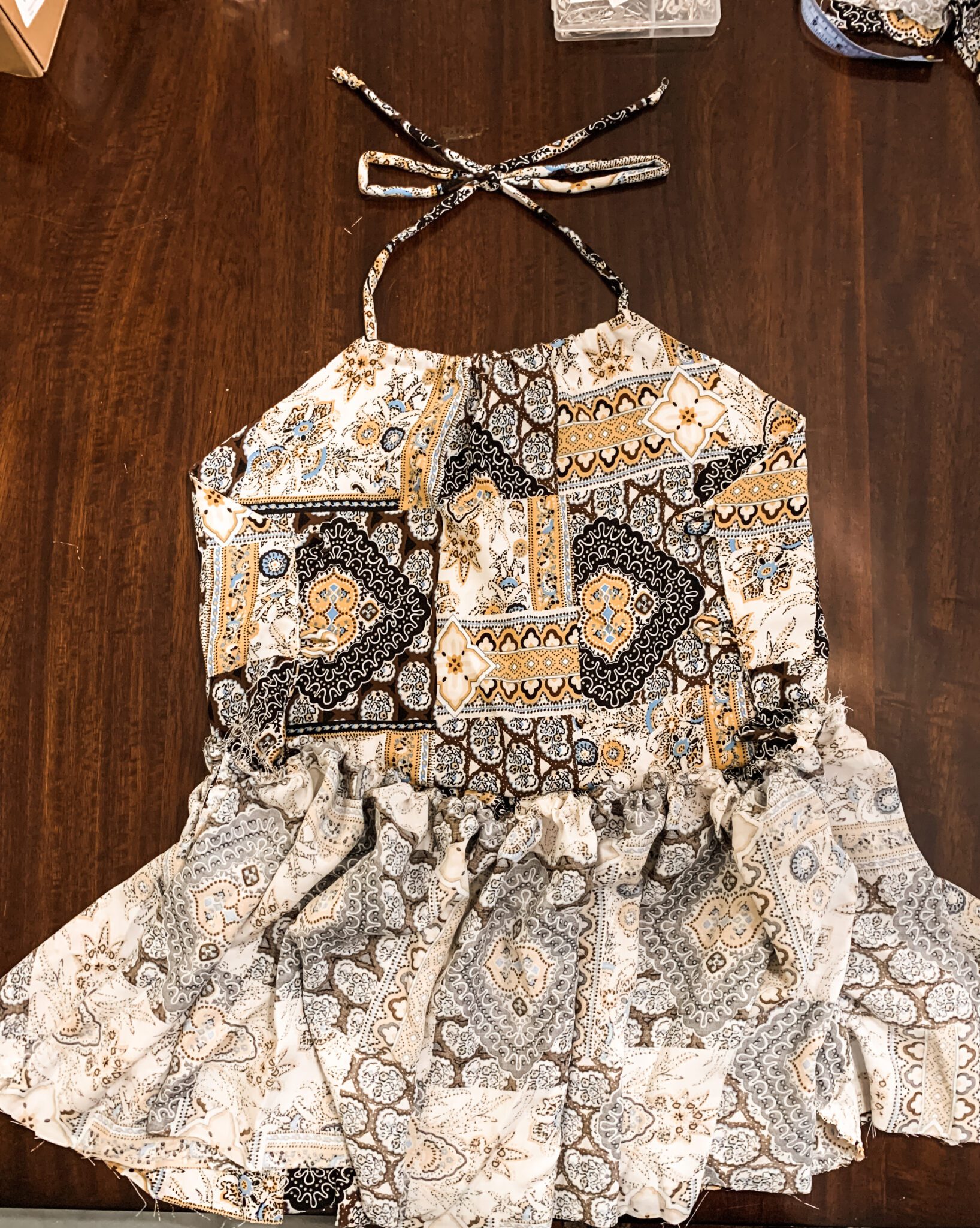 Tiered Maxi Dress Sewing Pattern | Free Maxi Dress Pattern