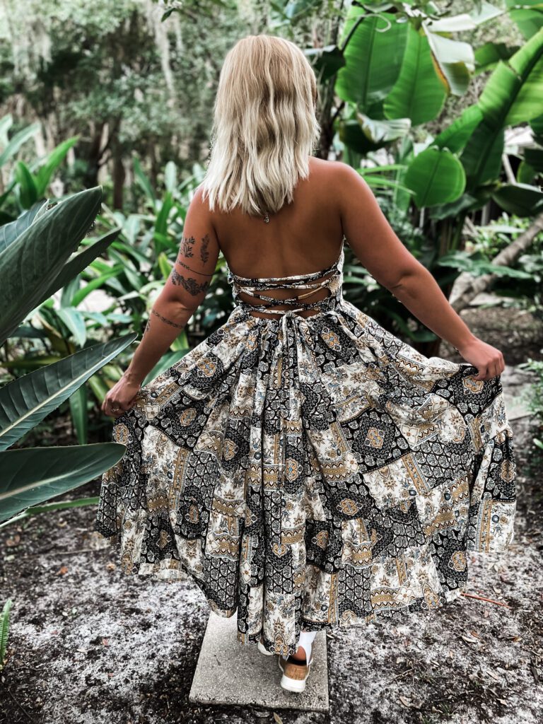Tiered Maxi Dress Sewing Pattern | Free Maxi Dress Pattern