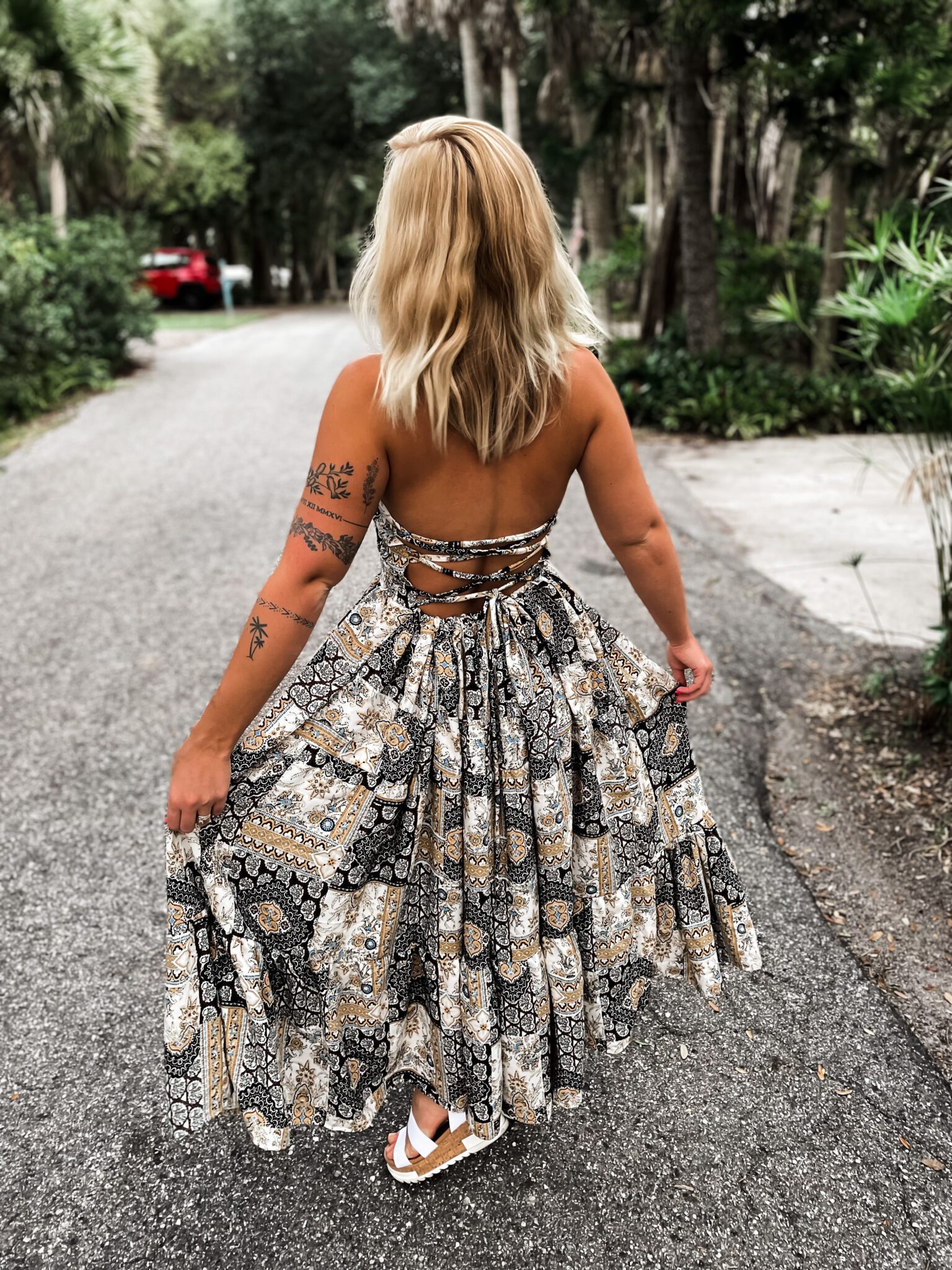 Tiered Maxi Dress Sewing Pattern | Free Maxi Dress Pattern