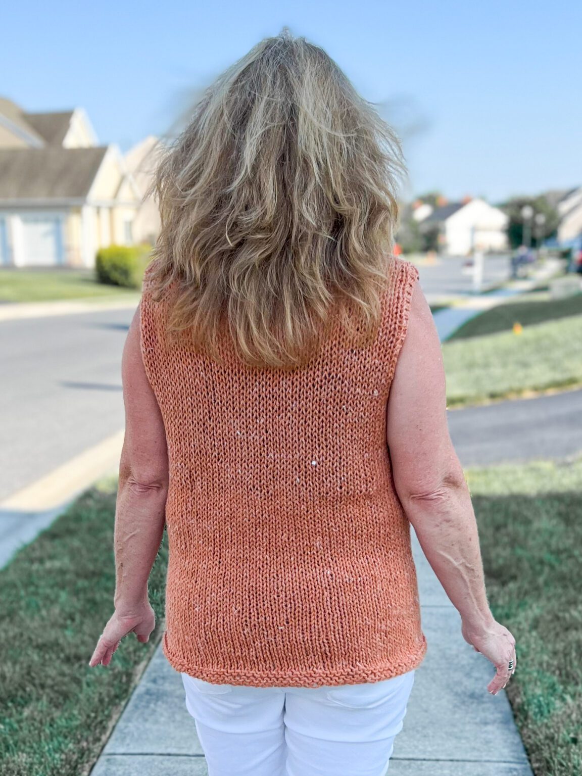 Free Tank Top Knitting Pattern | Summer Knitting Project